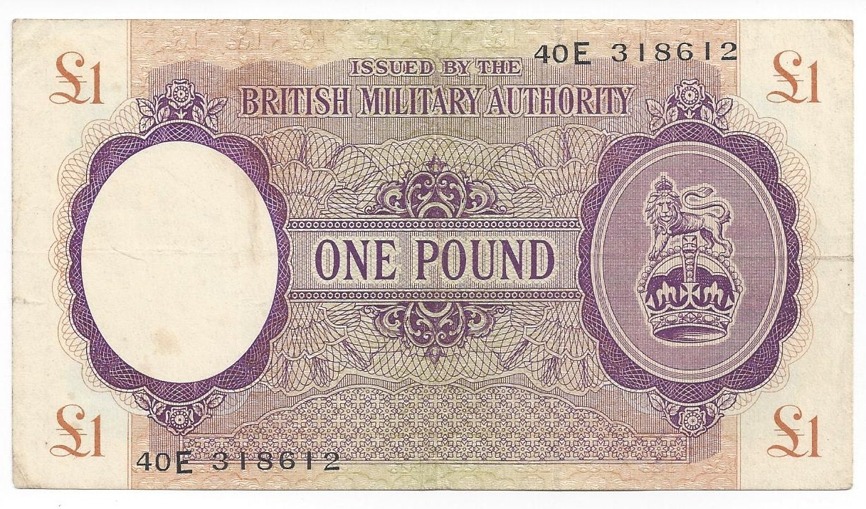 Great Britain Military Currency