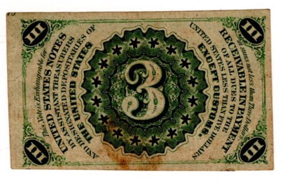 Fractional Currency: Third Issue
